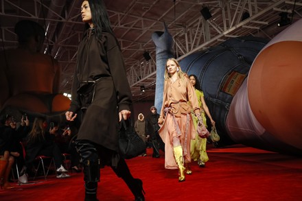 Models On Catwalk Diesel Fashion Show Editorial Stock Photo - Stock ...