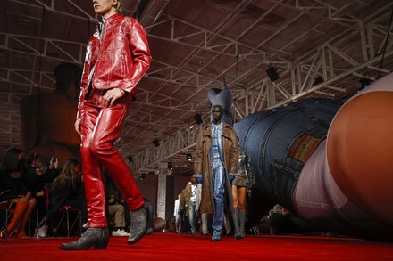 Models On Catwalk Diesel Fashion Show Editorial Stock Photo - Stock ...