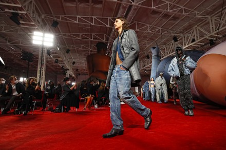 Models On Catwalk Diesel Fashion Show Editorial Stock Photo - Stock ...