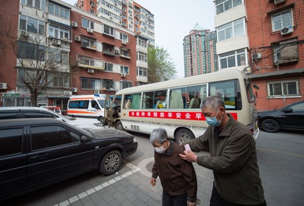 Senior Citizens Go Observation Area After Editorial Stock Photo - Stock ...