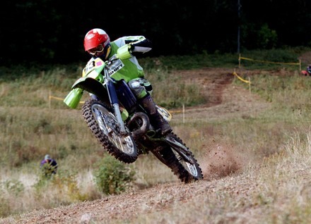 Enduro Rider During Enduro Race Editorial Stock Photo - Stock Image ...