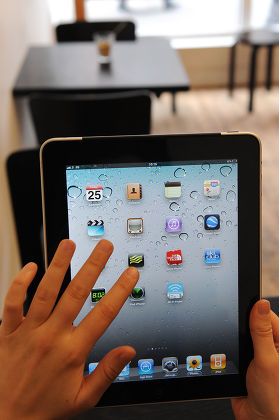 Apple Ipad Use Showing Apps Editorial Stock Photo - Stock Image ...