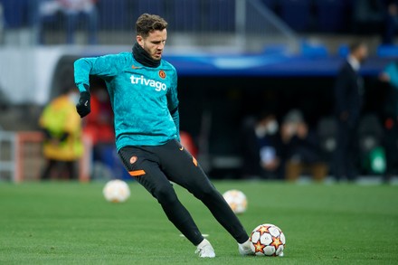 Saul Chelsea During Warmup Before Uefa Editorial Stock Photo - Stock ...
