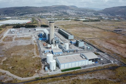 Picture Shows Baglan Bay Power Station Editorial Stock Photo - Stock ...