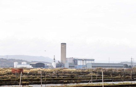 PICTURE SHOWS BAGLAN BAY POWER STATION Editorial Stock Photo - Stock ...