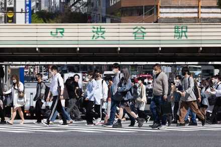 Tokyo temperatures rise to summer levels, Tokyo, Japan - 12 Apr 2022 ...