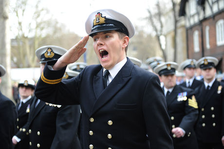 6 British royal navy officers salute Stock Pictures, Editorial Images ...