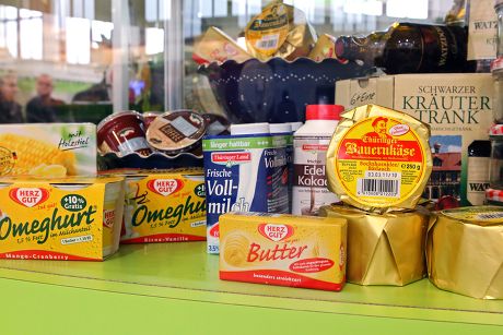 Display German Food Produce Berlin Germany Editorial Stock Photo ...