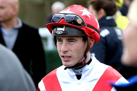 Jockey Connor Beasley During Horse Racing Editorial Stock Photo - Stock ...