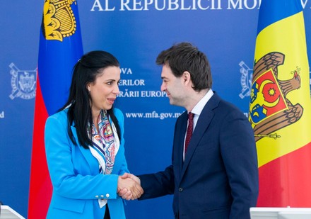 Minister of Foreign Affairs of Liechtenstein Dominique Hasler visits in ...