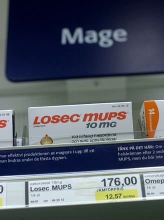Losec Mups 10 Mg Photographed Pharmacy Editorial Stock Photo - Stock ...