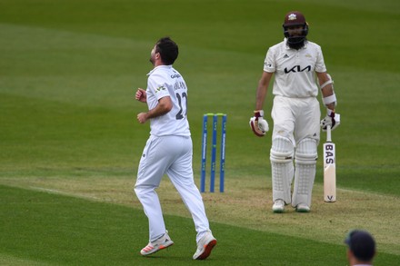 Ollie Pope Hashim Amla Surrey Shake Editorial Stock Photo - Stock Image ...