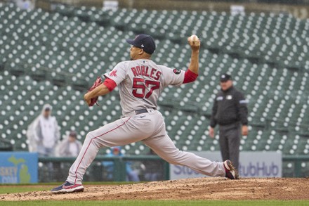 Boston Pitcher Hansel Robles 57 Throws Editorial Stock Photo - Stock ...