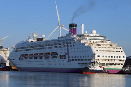 Cruise Ship Ambiance Arrives London International Editorial Stock Photo ...