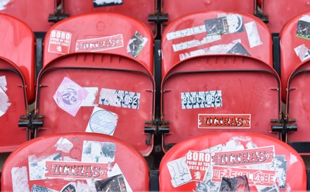 Sticker Details On Block 62 Middlesbrough Editorial Stock Photo - Stock ...
