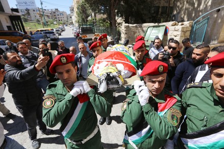 Members Palestinian National Security Forces Carry Editorial Stock ...