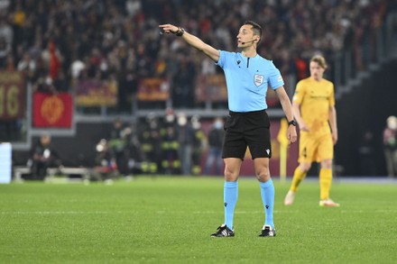 Referee Jose Maria Sanchez Editorial Stock Photo - Stock Image ...
