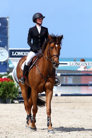 Georgina Bloomberg Attends Longines Global Champions Editorial Stock ...