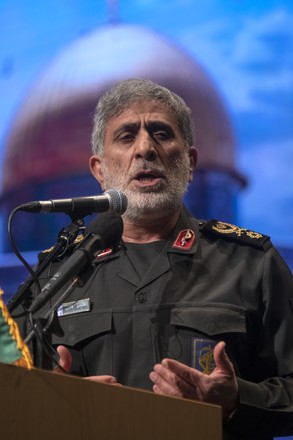 Commander Of Iran's IRGC's Quds Force Esmail Qaani, Tehran - 14 Apr ...