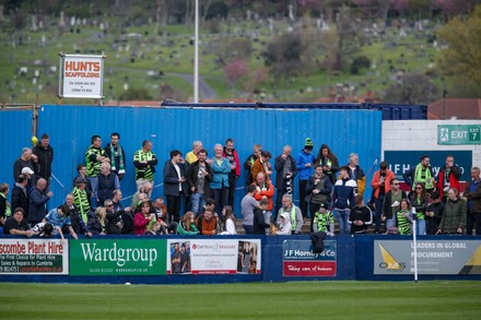 Forest Green Rovers Fans During Efl Editorial Stock Photo - Stock Image ...