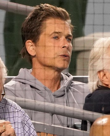 Rob Lowe Spotted Los Angeles Dodgers Editorial Stock Photo - Stock ...