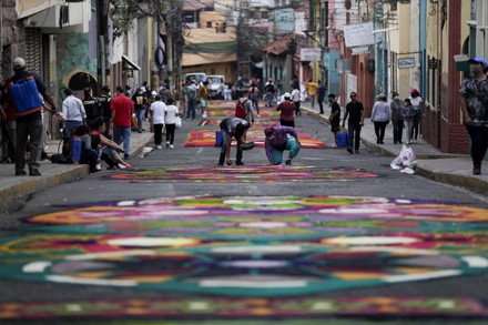 Holy Week celebrations in Honduras, Tegucigalpa - 15 Apr 2022 Stock ...