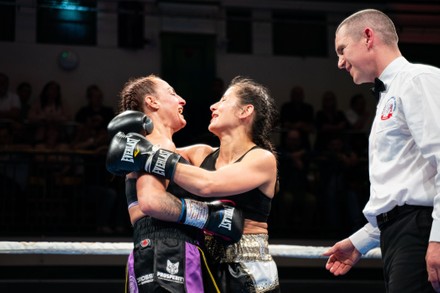 Bec Connolly Nina Hughes Embrace After Editorial Stock Photo - Stock ...