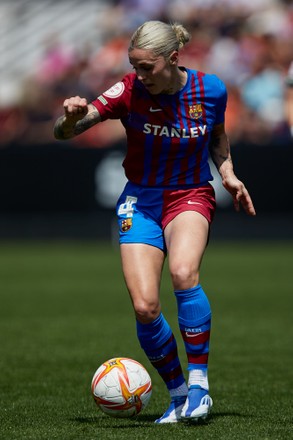 Mapi Leon Fc Barcelona Action During Editorial Stock Photo - Stock ...