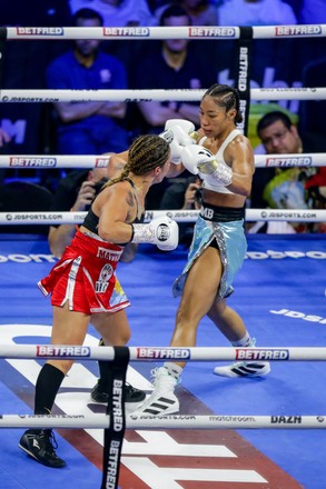 Edith Soledad Matthysse Throws Left Hand Editorial Stock Photo - Stock ...