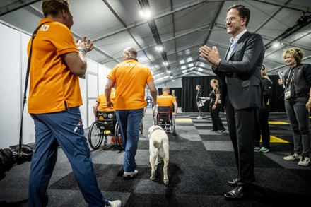 Dutch Prime Minister Mark Rutte R Editorial Stock Photo - Stock Image ...