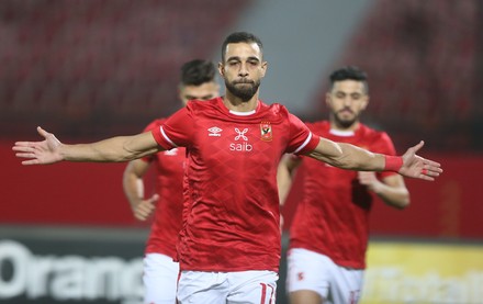 Raja Casablanca Player Mohamed Azrida Celebrates Editorial Stock Photo ...