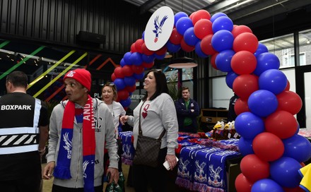 Crystal Palace Fans Soak Atmosphere Pre Editorial Stock Photo - Stock ...