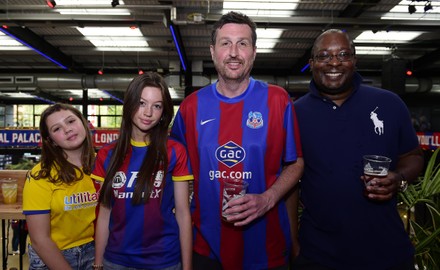 Crystal Palace Fans Soak Atmosphere Pre Editorial Stock Photo - Stock ...