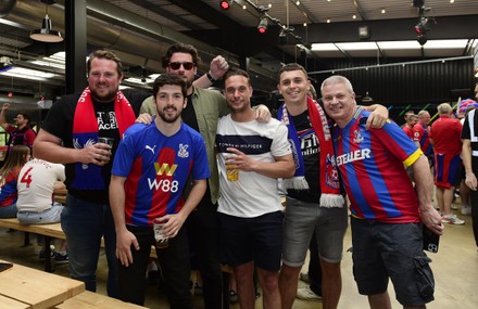 Crystal Palace Fans Soak Atmosphere Pre Editorial Stock Photo - Stock ...