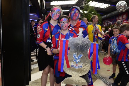 Crystal Palace Fans Soak Atmosphere Pre Editorial Stock Photo - Stock ...