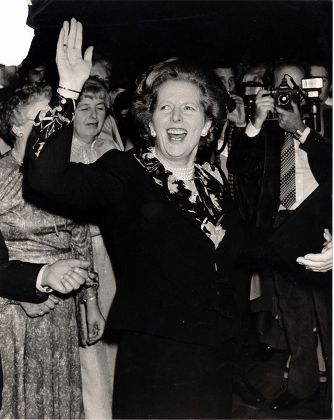Margaret Thatcher Pm 1984 British Prime Editorial Stock Photo - Stock ...
