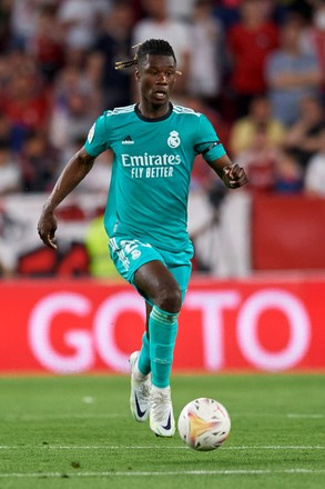 Eduardo Camavinga Real Madrid Runs Ball Editorial Stock Photo - Stock ...