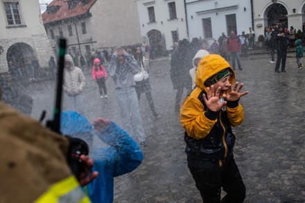 Wet Monday on Easter Monday in Poland, Kazimierz Dolny - 18 Apr 2022 ...