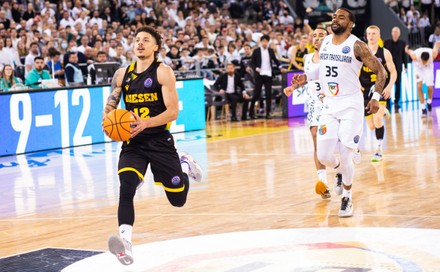 Jonah Radebaugh Action During Game Between Editorial Stock Photo ...