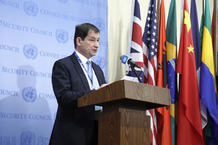 Dmitry Polyanskiy First Deputy Permanent Representative Editorial Stock ...