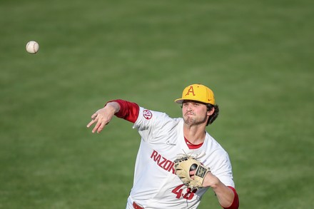 Heston Tole 48 Razorback Pitcher Warms Editorial Stock Photo - Stock ...