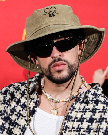 Puerto Rican Rapper Bad Bunny Reveals Editorial Stock Photo - Stock ...