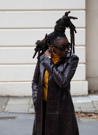 Little Simz Arriving Fashion East Show Editorial Stock Photo - Stock ...