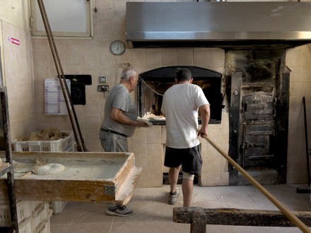 Bakers Make Traditional Maltese Bread Bakery Editorial Stock Photo ...