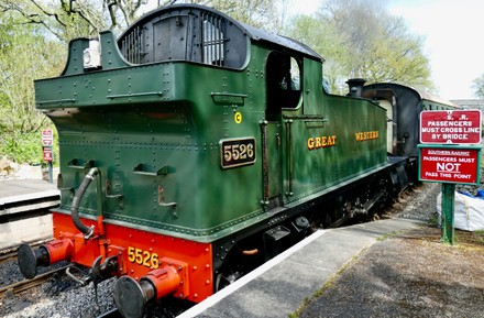 Steam running days, Swanage Railway, Harmans Cross, Dorset, UK - 21 Apr ...