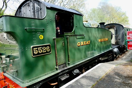 Steam running days, Swanage Railway, Harmans Cross, Dorset, UK - 21 Apr ...
