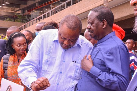 Azimio la Umoja -One Kenya coalition in Nairobi, Kenya - 21 Apr 2022 ...