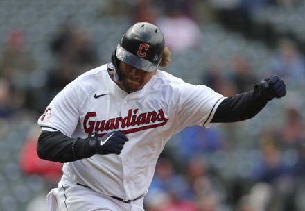 Cleveland Guardians Josh Naylor 22 Reacts Editorial Stock Photo - Stock ...
