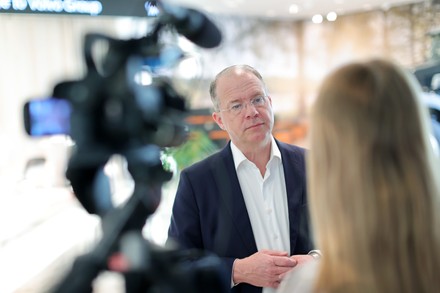 Ab Volvo Ceo Martin Lundstedt Interviewed Editorial Stock Photo - Stock ...