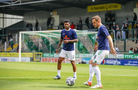 Luke Wilkinson Yeovil Town Passing Ball Editorial Stock Photo - Stock ...